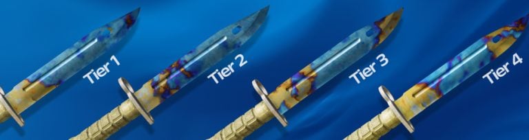 Bayonet Case Hardened Patterns Guide: Blue Gems & Value