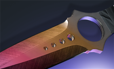 Skeleton Knife Fade in CS2: Patterns, Float Value & Price